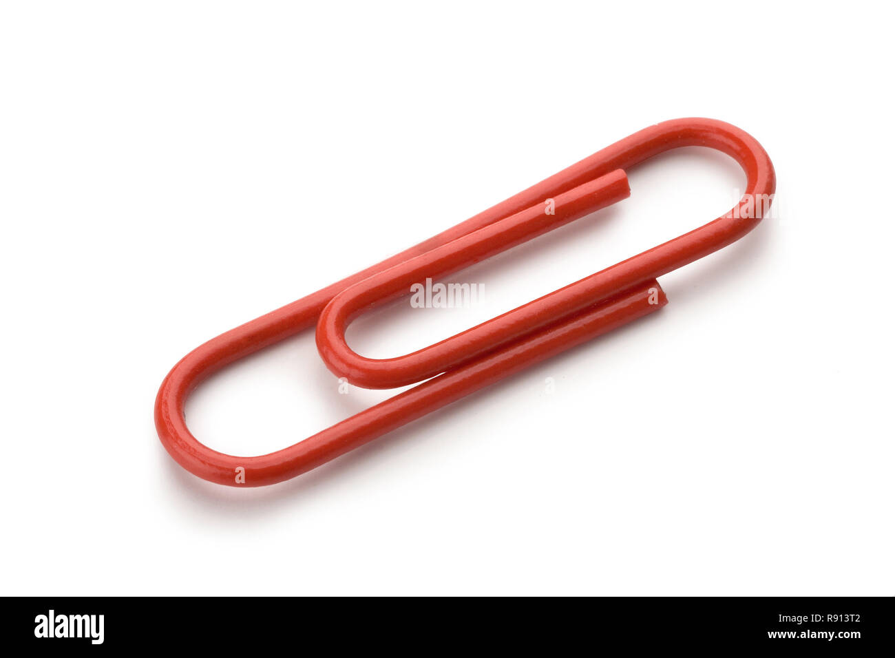Red attachment symbol on Cut Out Stock Images & Pictures - Alamy