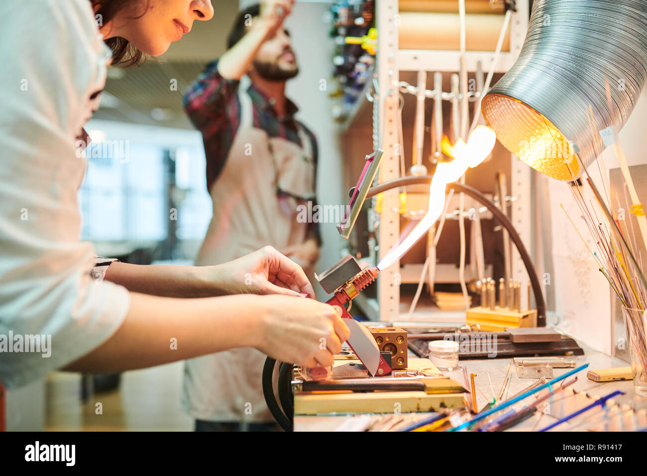 Lampwork hi-res stock photography and images - Alamy