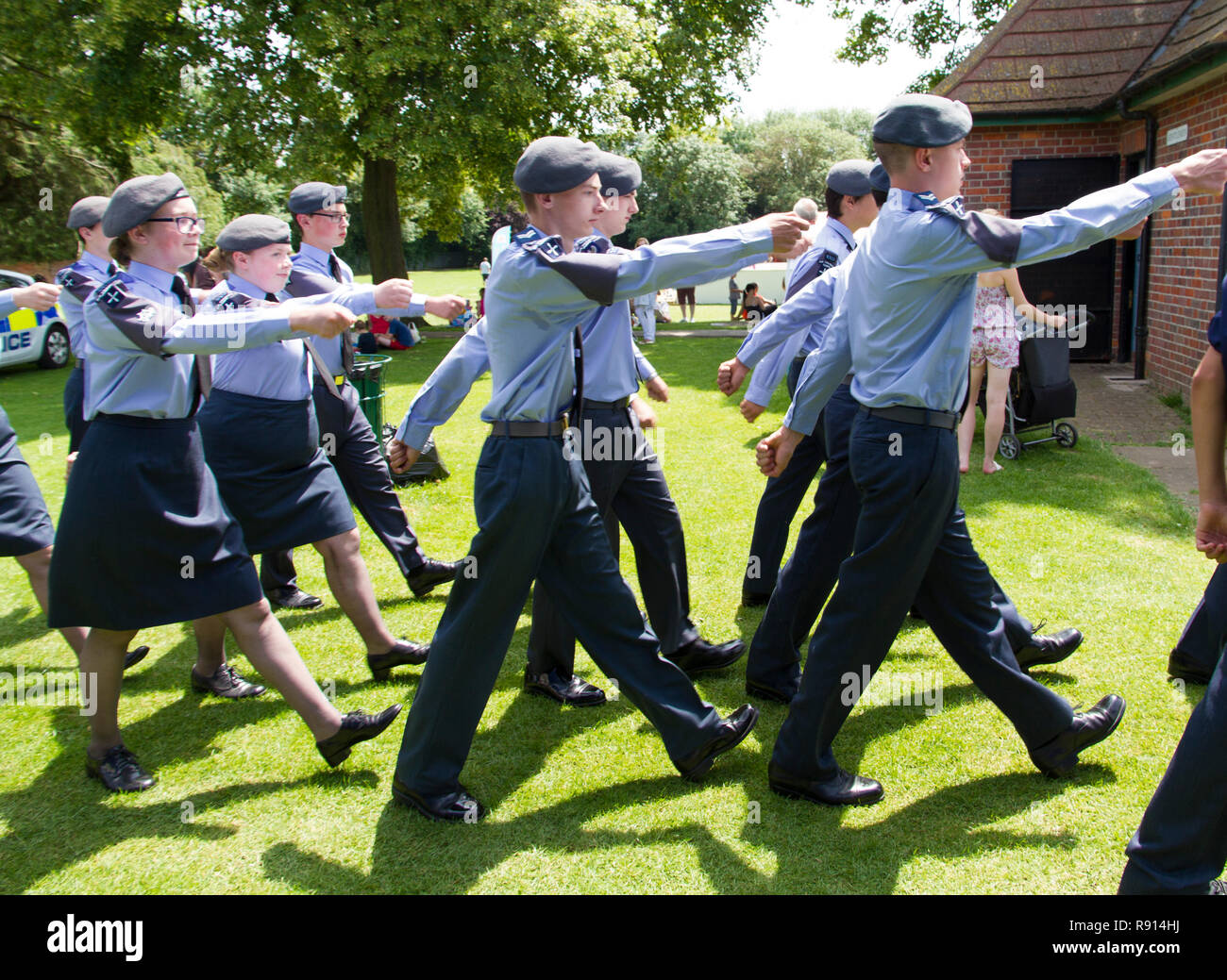 1003 Leighton Buzzard Squadron Air Cadets exhibiting at Armed Forces ...