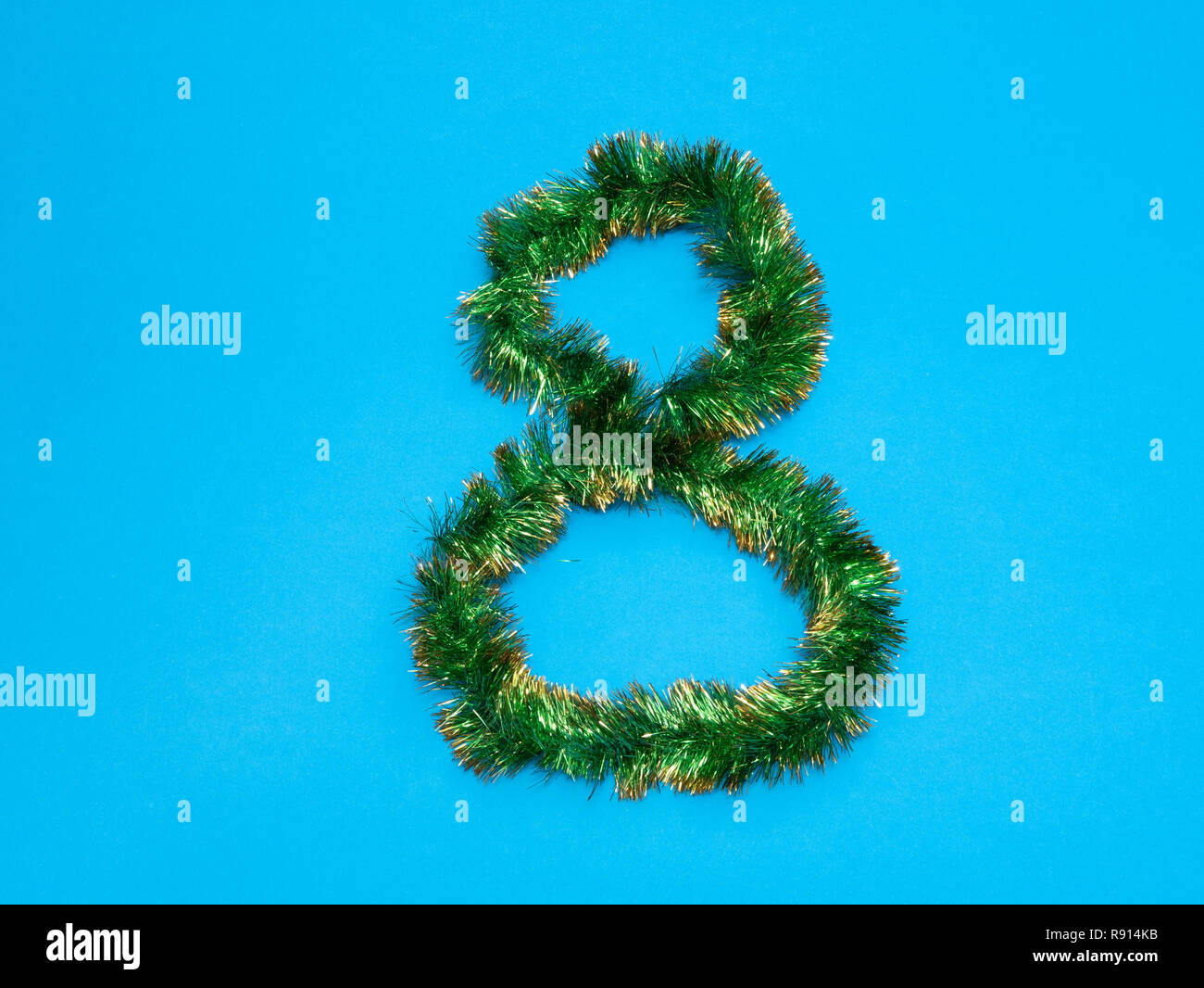 Set eight christmas holiday hi-res stock photography and images - Alamy
