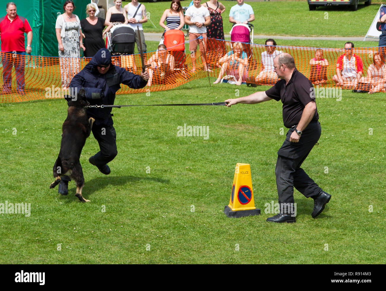 Police dog attack hi-res stock photography and images - Alamy