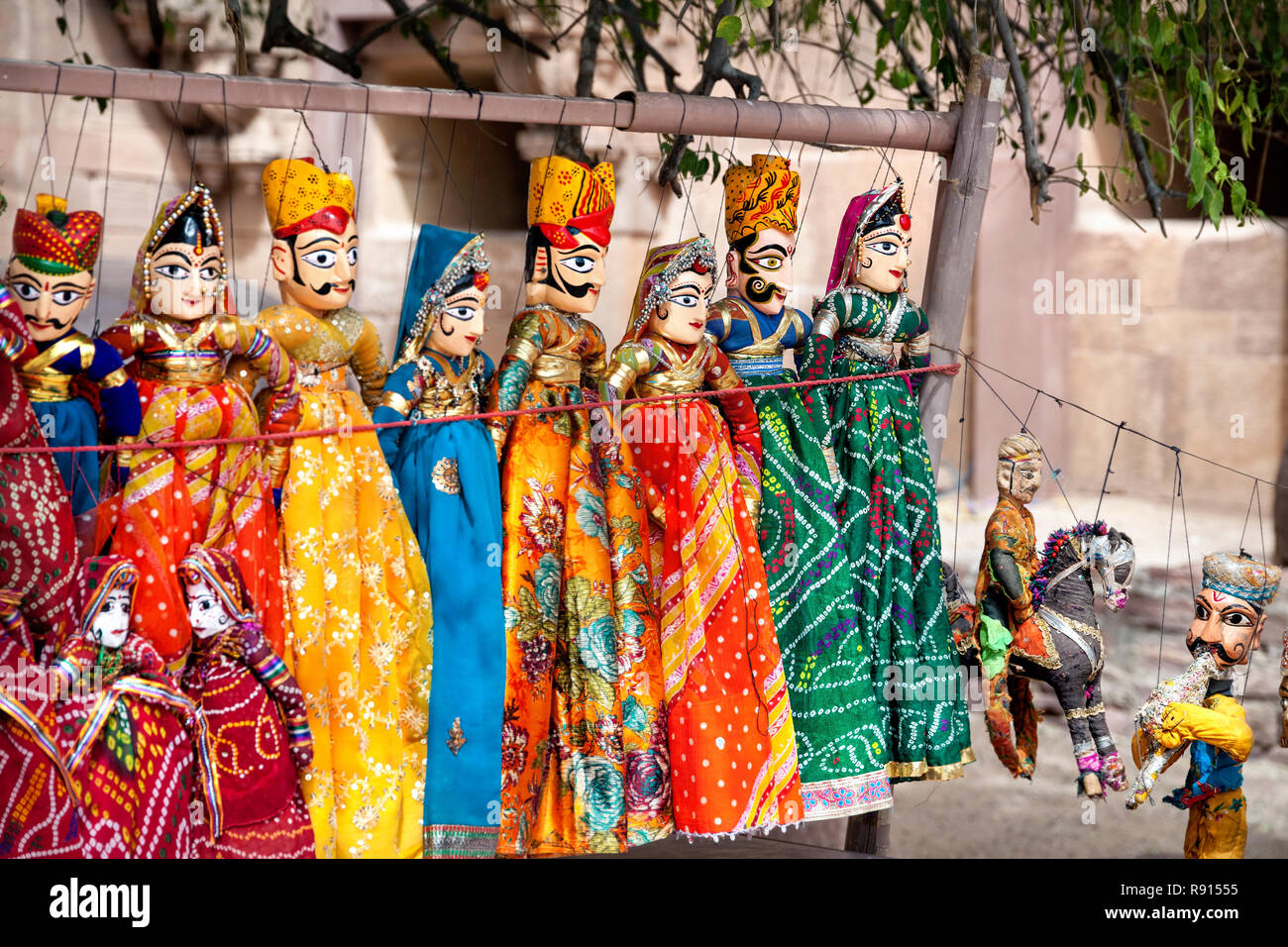 Indian puppets hi-res stock photography and images - Alamy