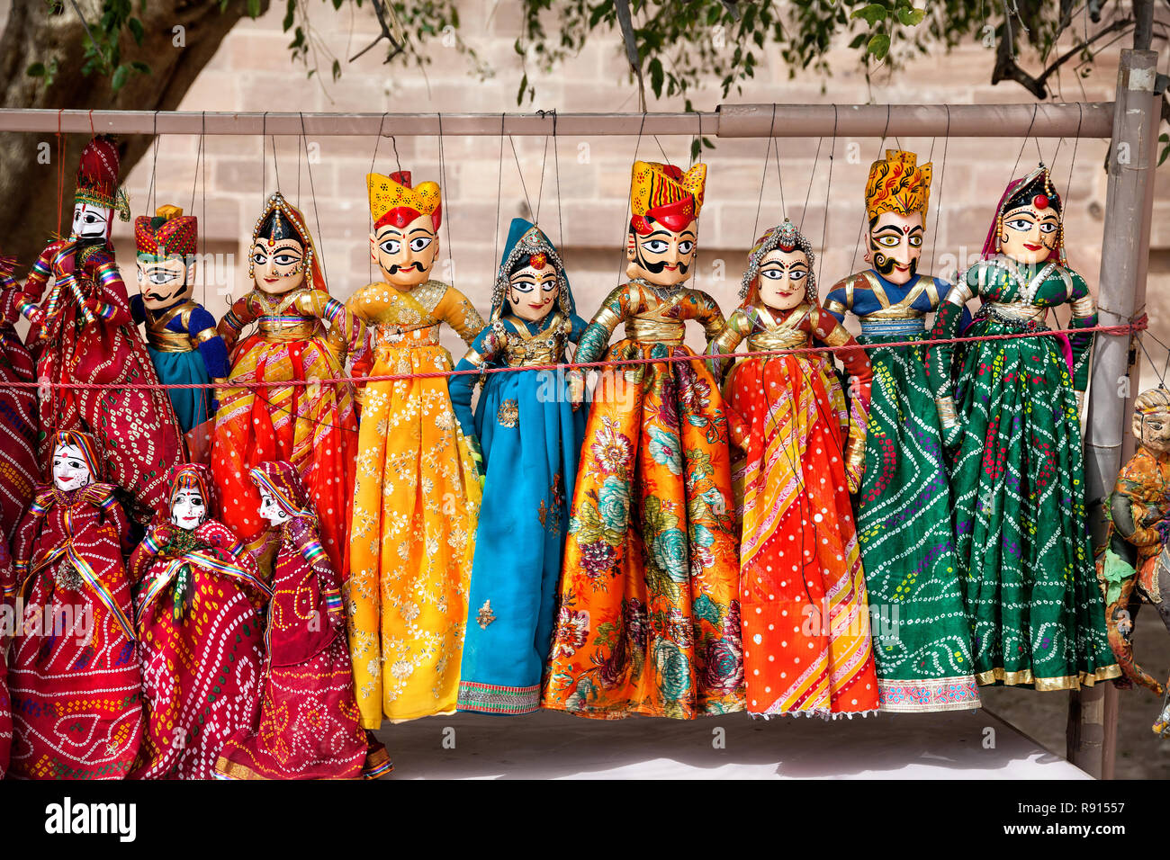 Indian puppet theatre hi-res stock photography and images - Alamy