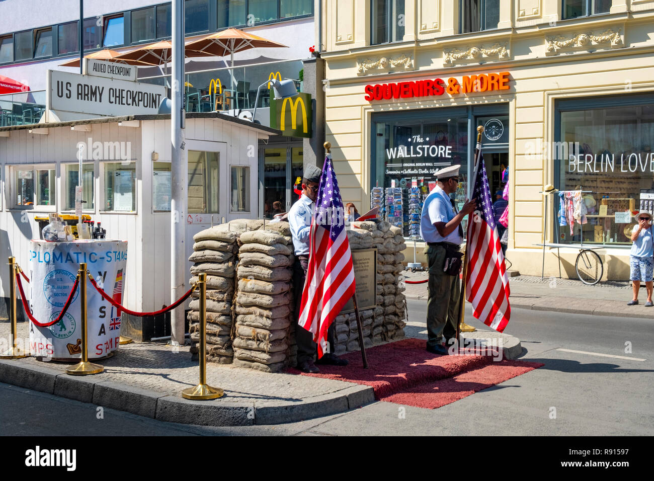 Berlin, Berlin state / Germany - 2018/07/30: Contemporary memorial of ...