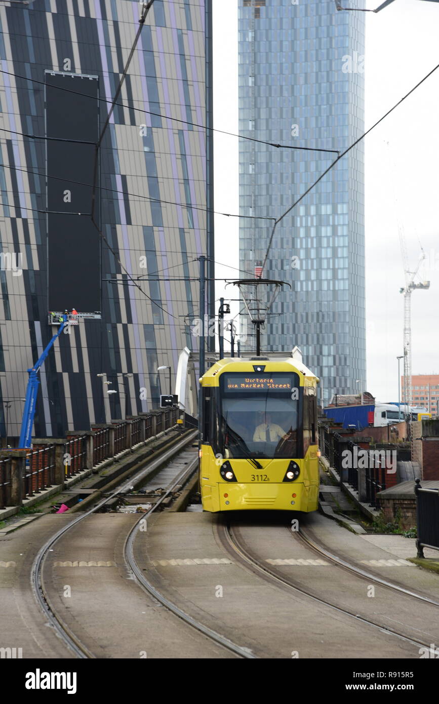 Public transport across greater manchester hi-res stock photography and ...