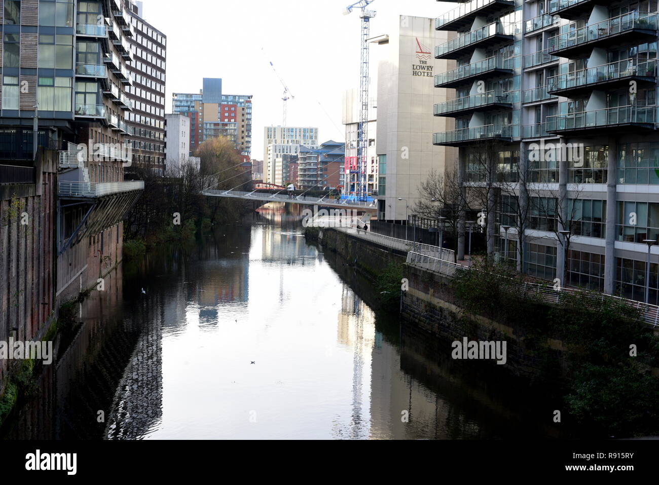 River irwell from blackfriars bridge hi-res stock photography and ...