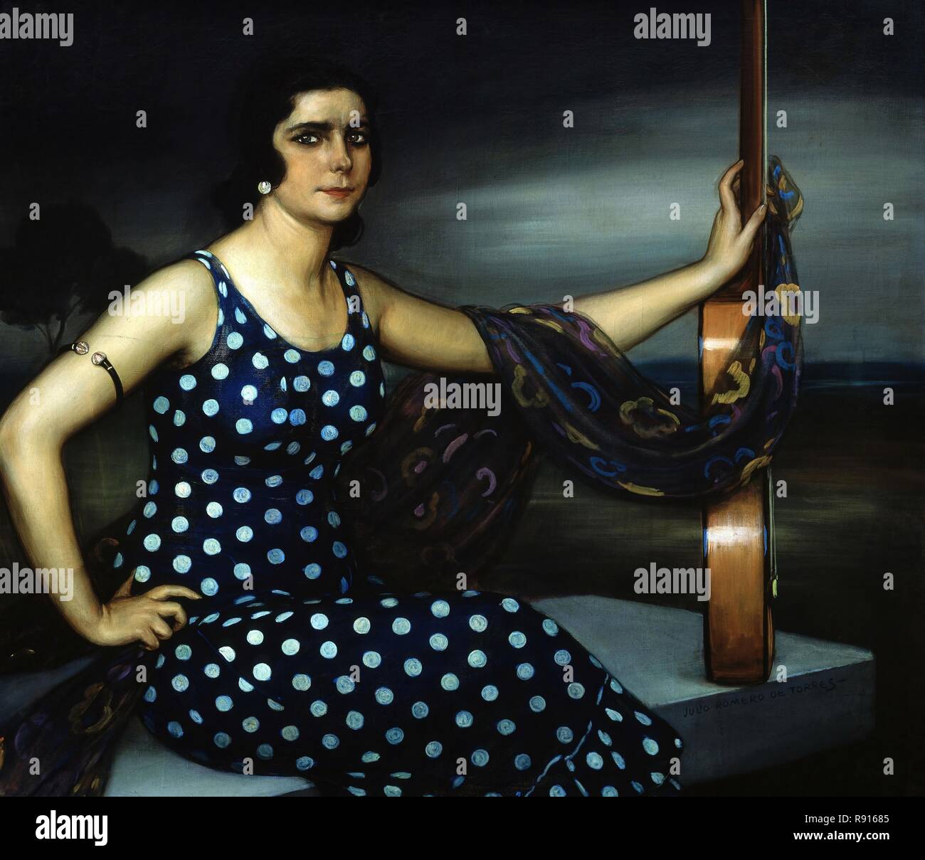 'Pastora Imperio', ca. 1922, Oil on canvas, 95 x 110 cm. Author: ROMERO ...