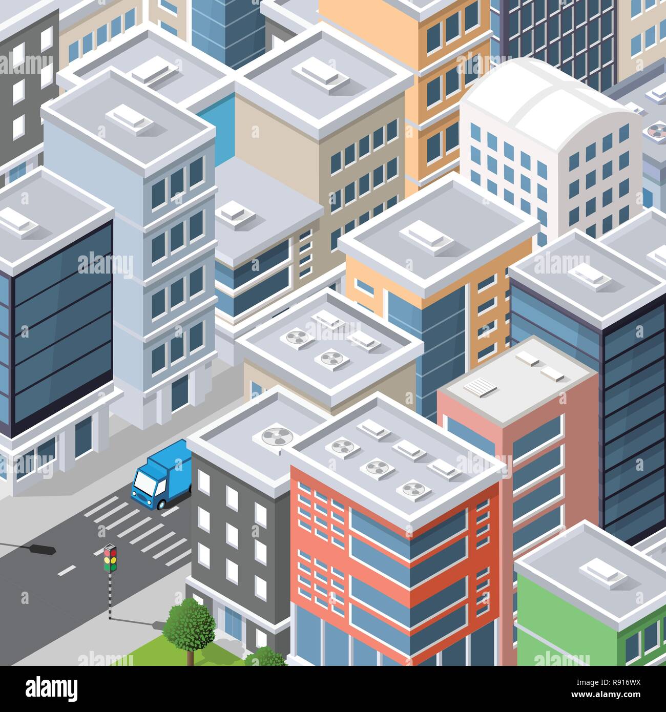 Top view of cityscape. Urban background for design Stock Vector Image ...