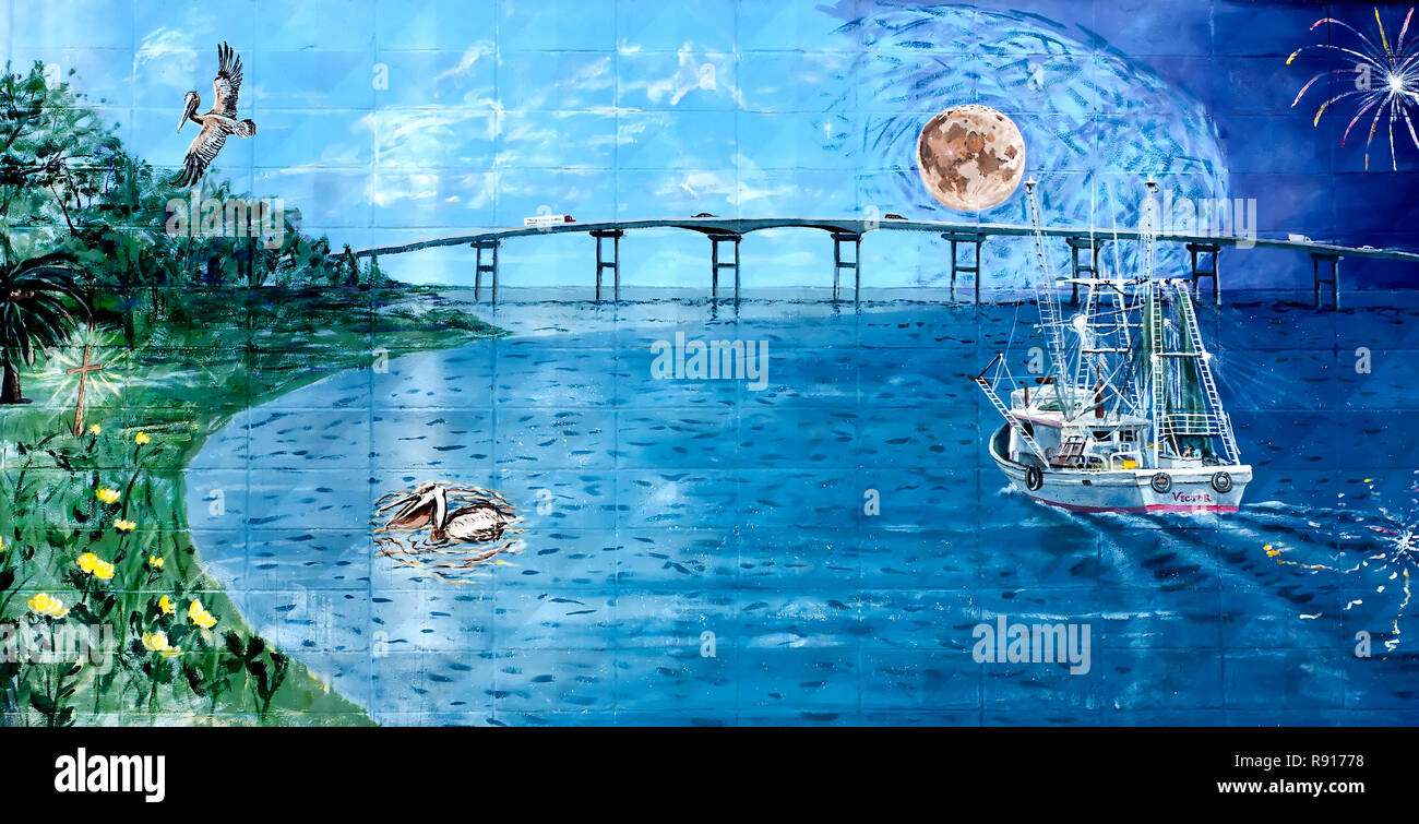 Biloxi bay and mississippi and shrimp hi-res stock photography and ...