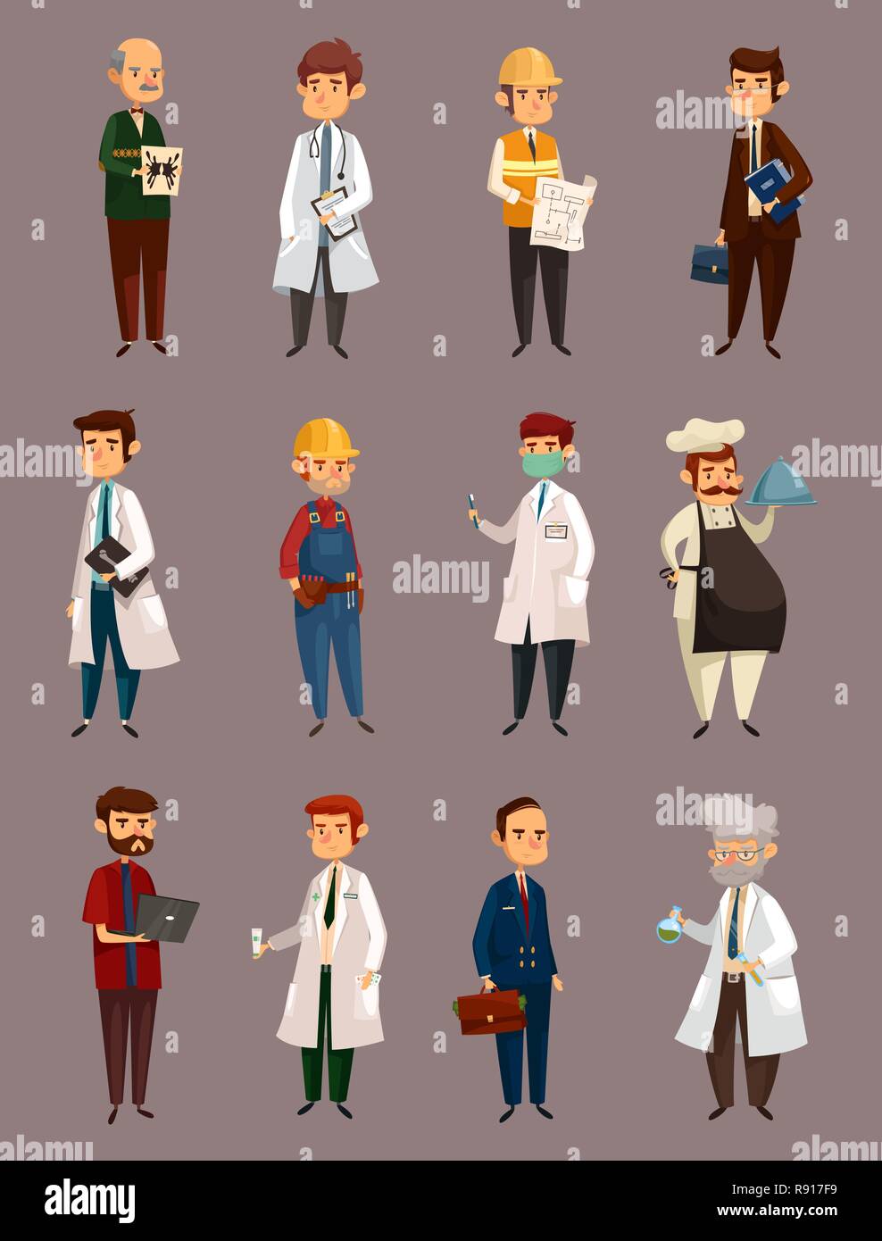 Pharmacist vector cartoon hi-res stock photography and images - Alamy