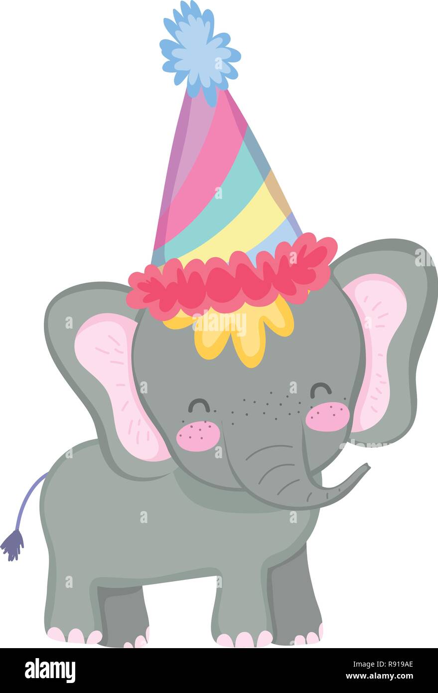 Elephant Birthday Hat