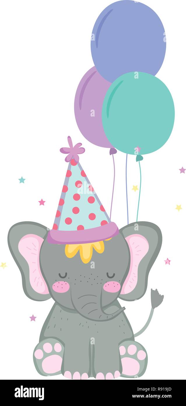 Elephant Birthday Hat