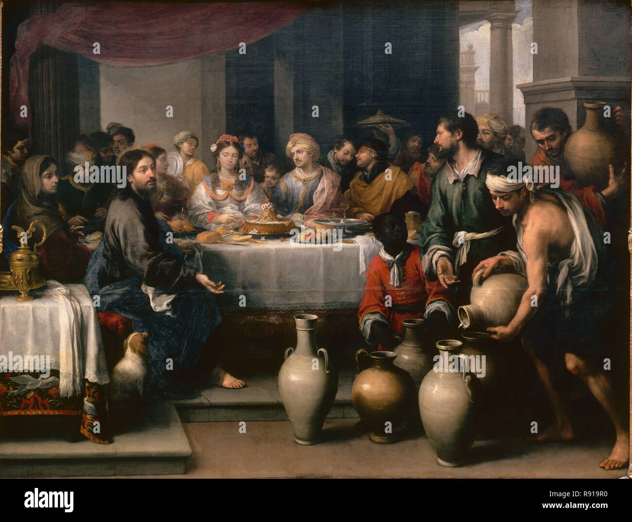 The Marriage Feast at Cana - 17th century - 179x235 cm - oil on canvas ...