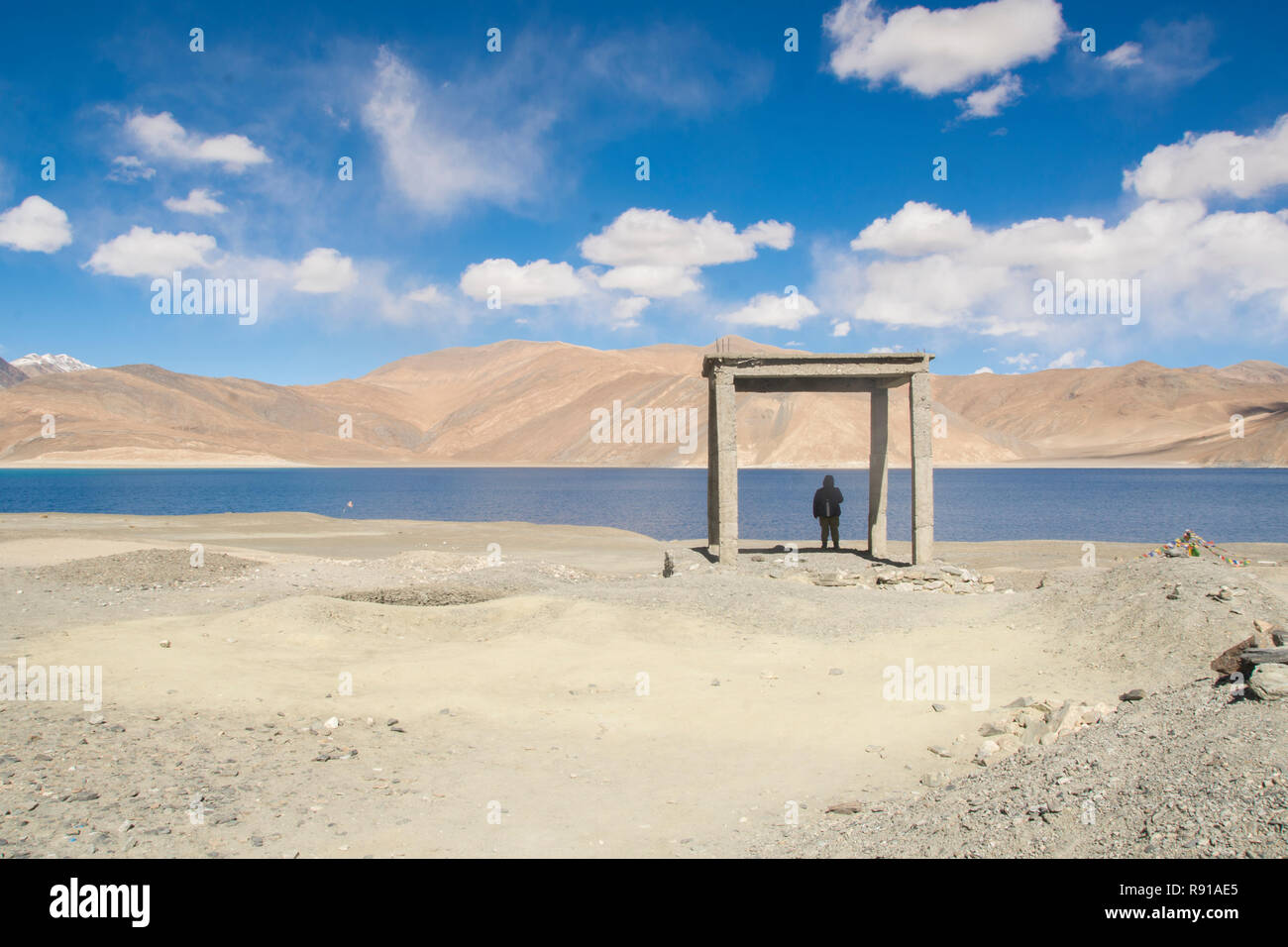 Pangong tso, Pangong lake, ladakh (India Stock Photo - Alamy