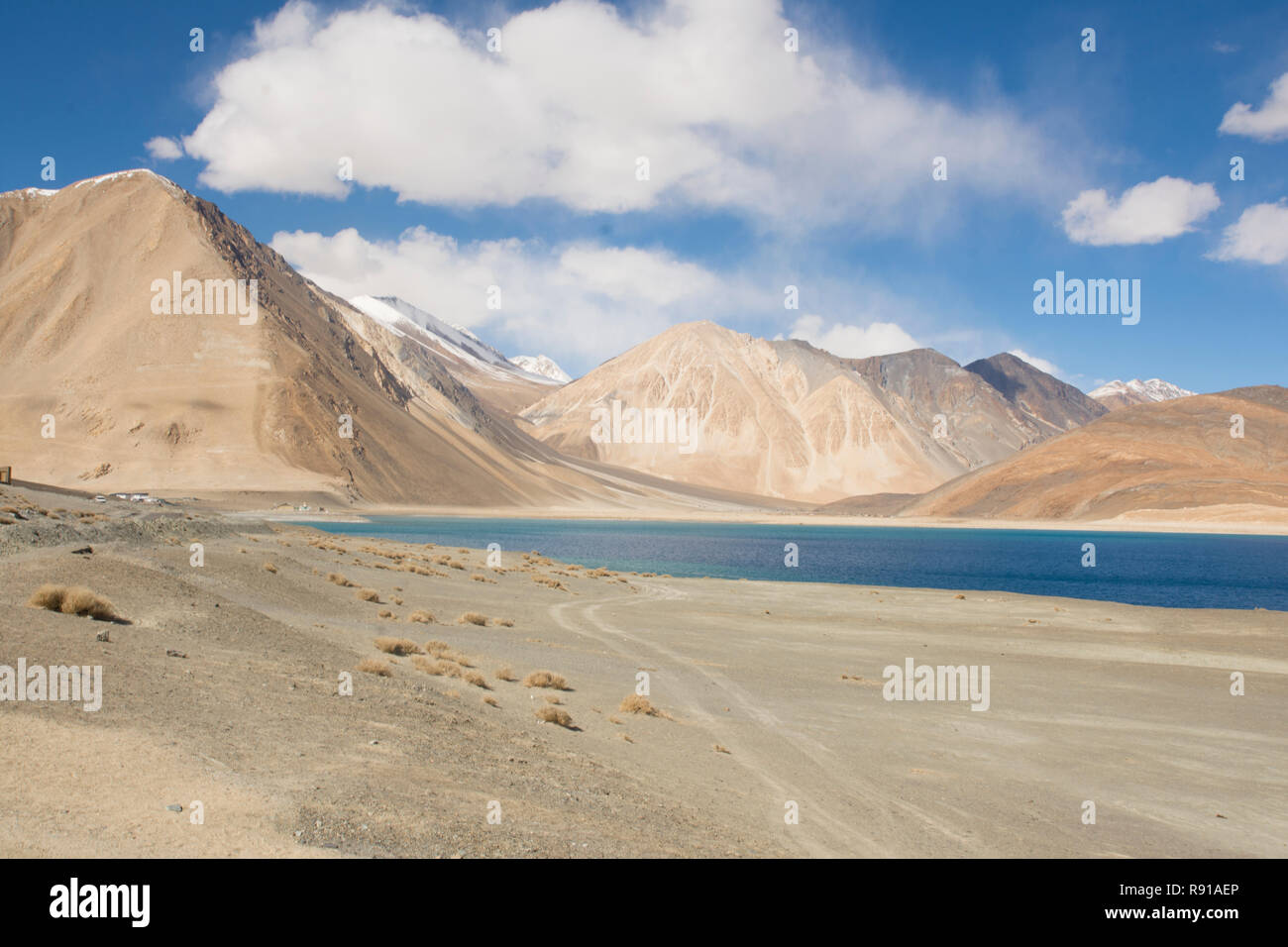 Pangong tso, Pangong lake, ladakh (India Stock Photo - Alamy