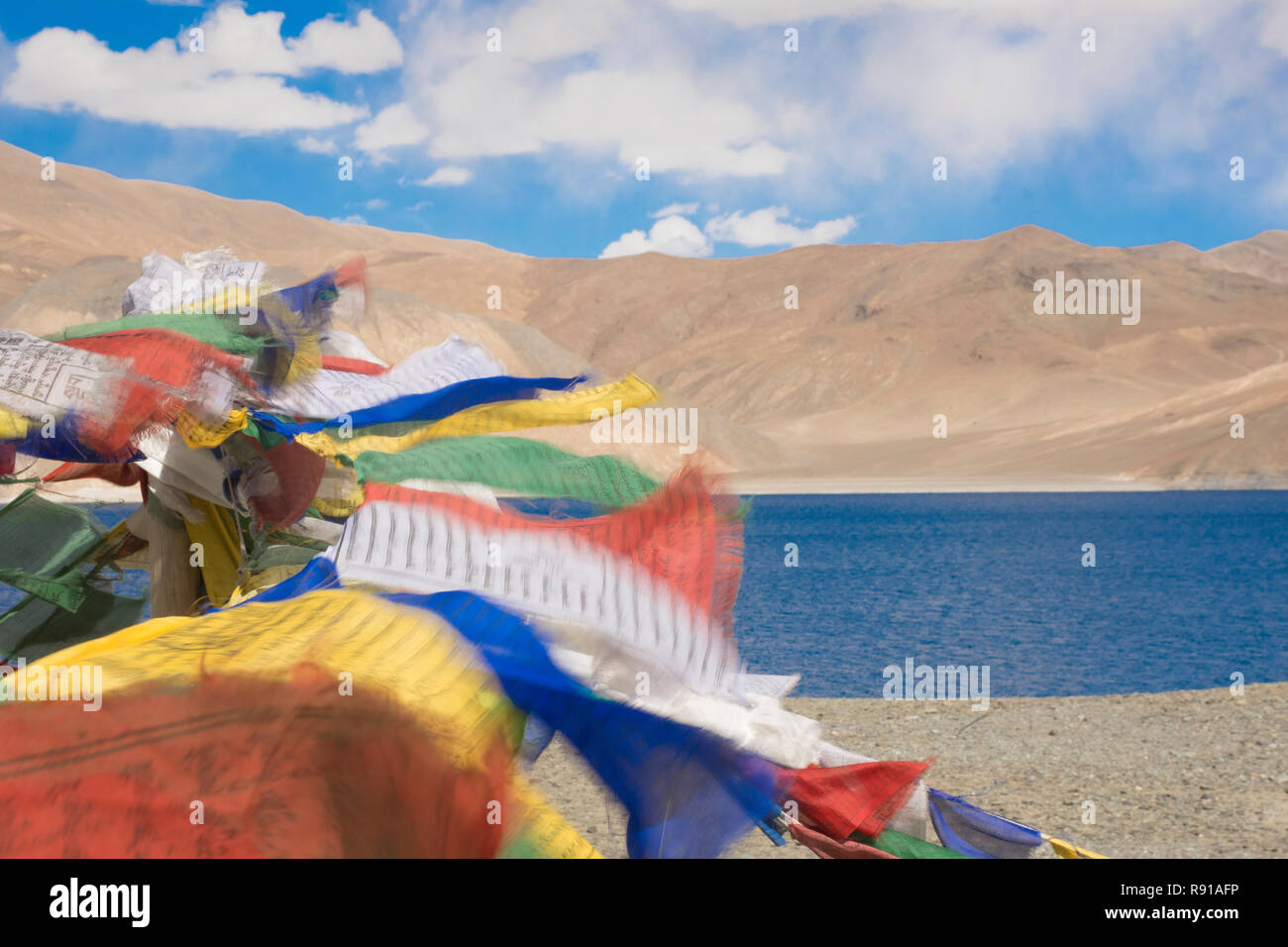 Pangong tso, Pangong lake, ladakh (India Stock Photo - Alamy