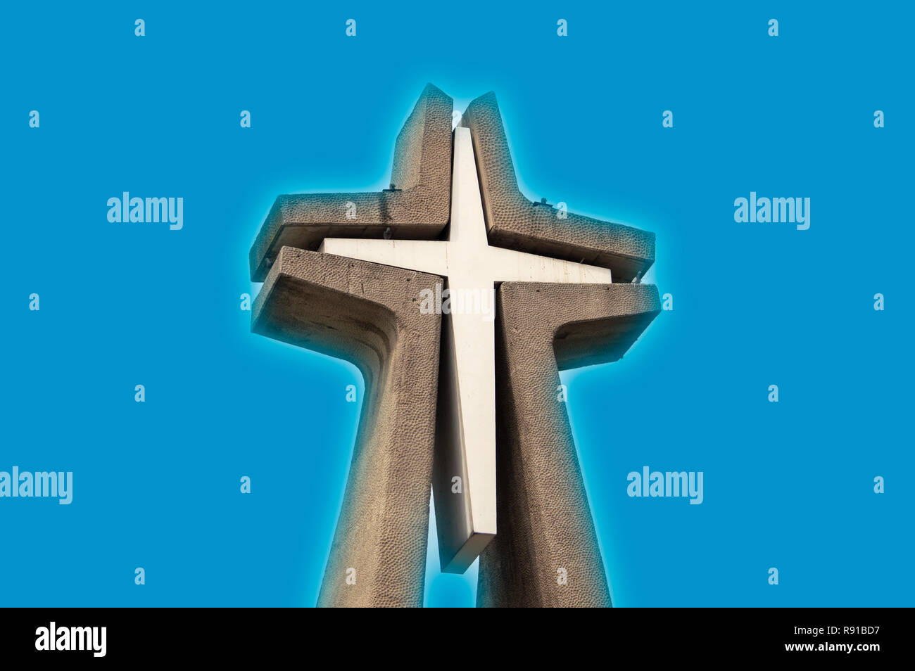 Christian cross mexico hi-res stock photography and images - Alamy
