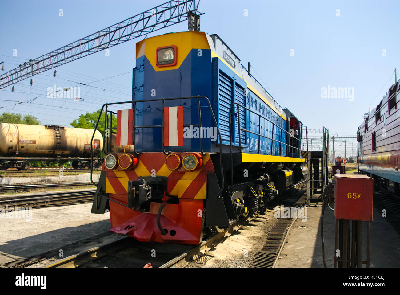 Internal combustion locomotive hi-res stock photography and images - Alamy