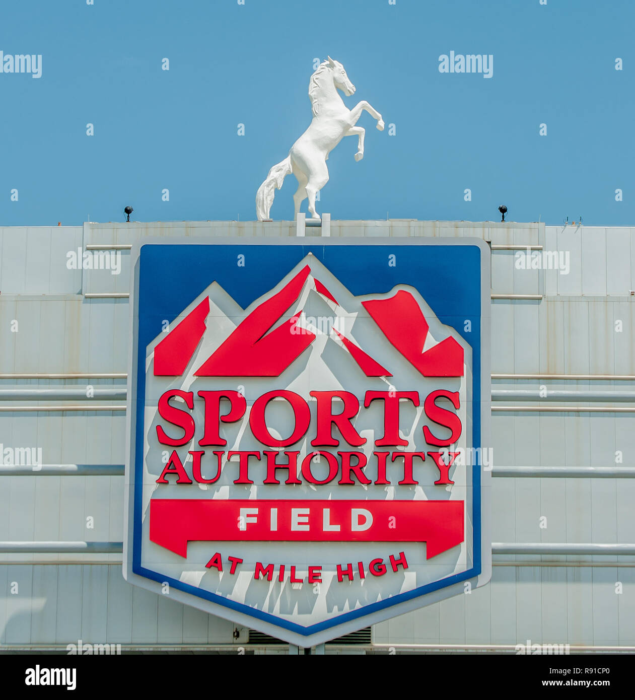 Logotipo Del Estadio Mile High