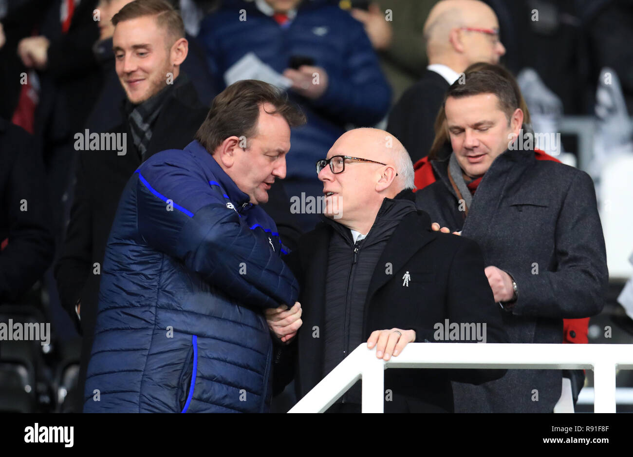 Nottingham Forest's chairman Nicholas Randall (left Stock Photo - Alamy