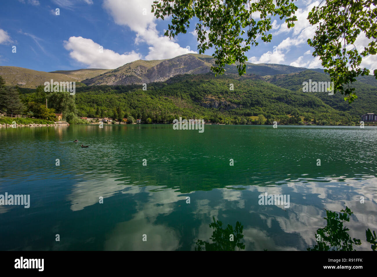 Scanno lake hi-res stock photography and images - Alamy
