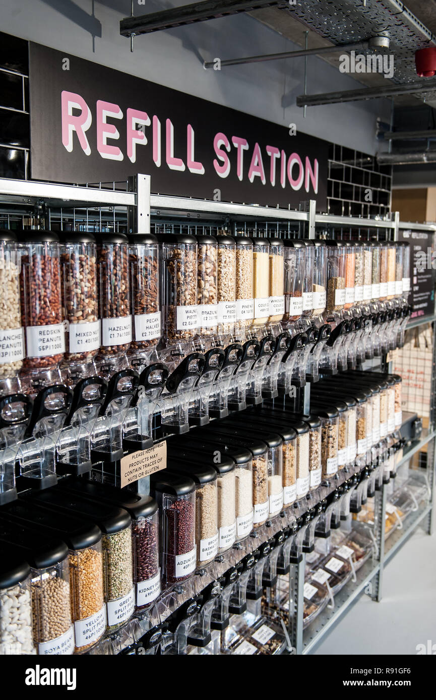 Refill station hi-res stock photography and images - Alamy