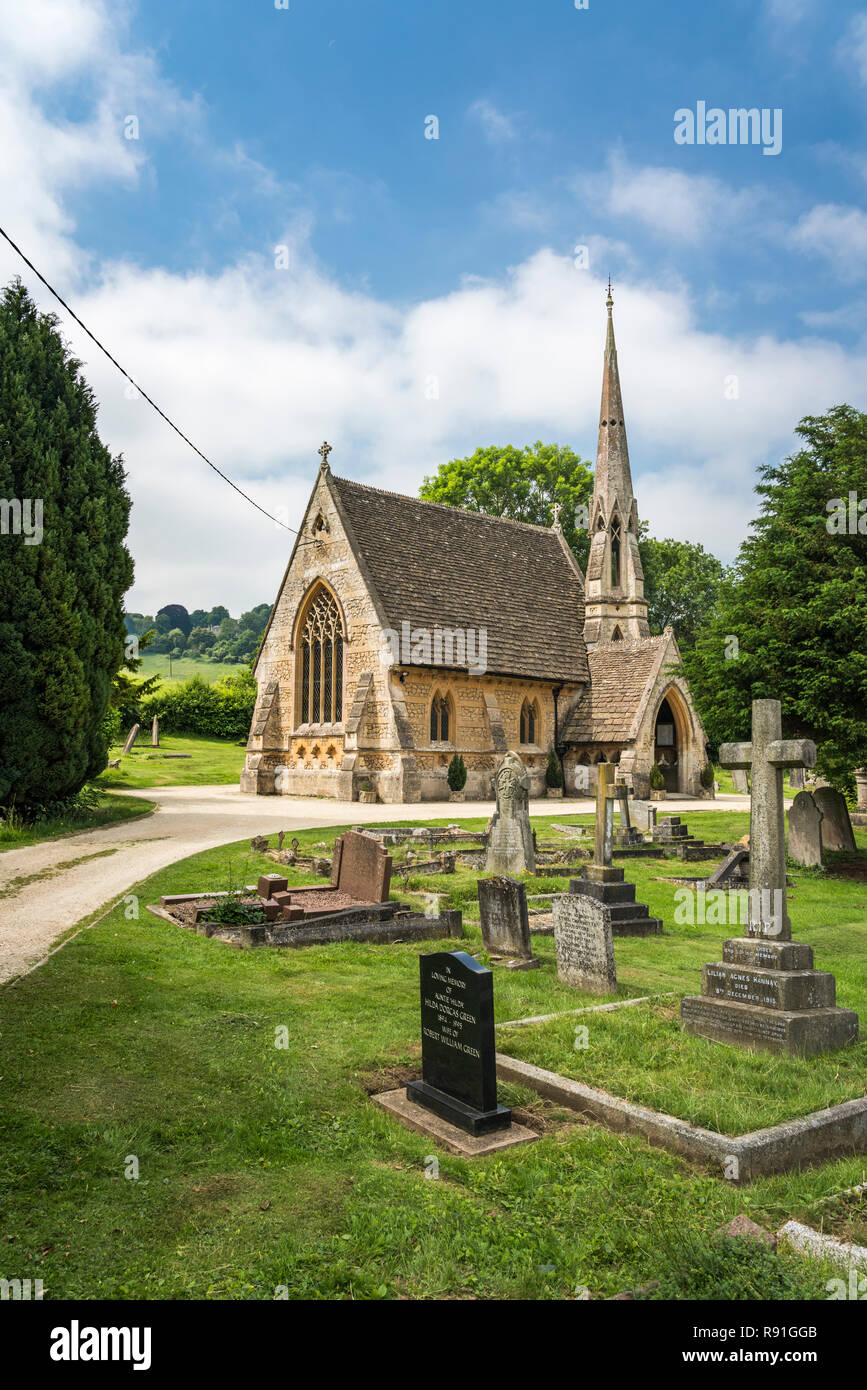 The Box Cemetery and Chapel in Box, Wiltshire, England Stock Photo - Alamy