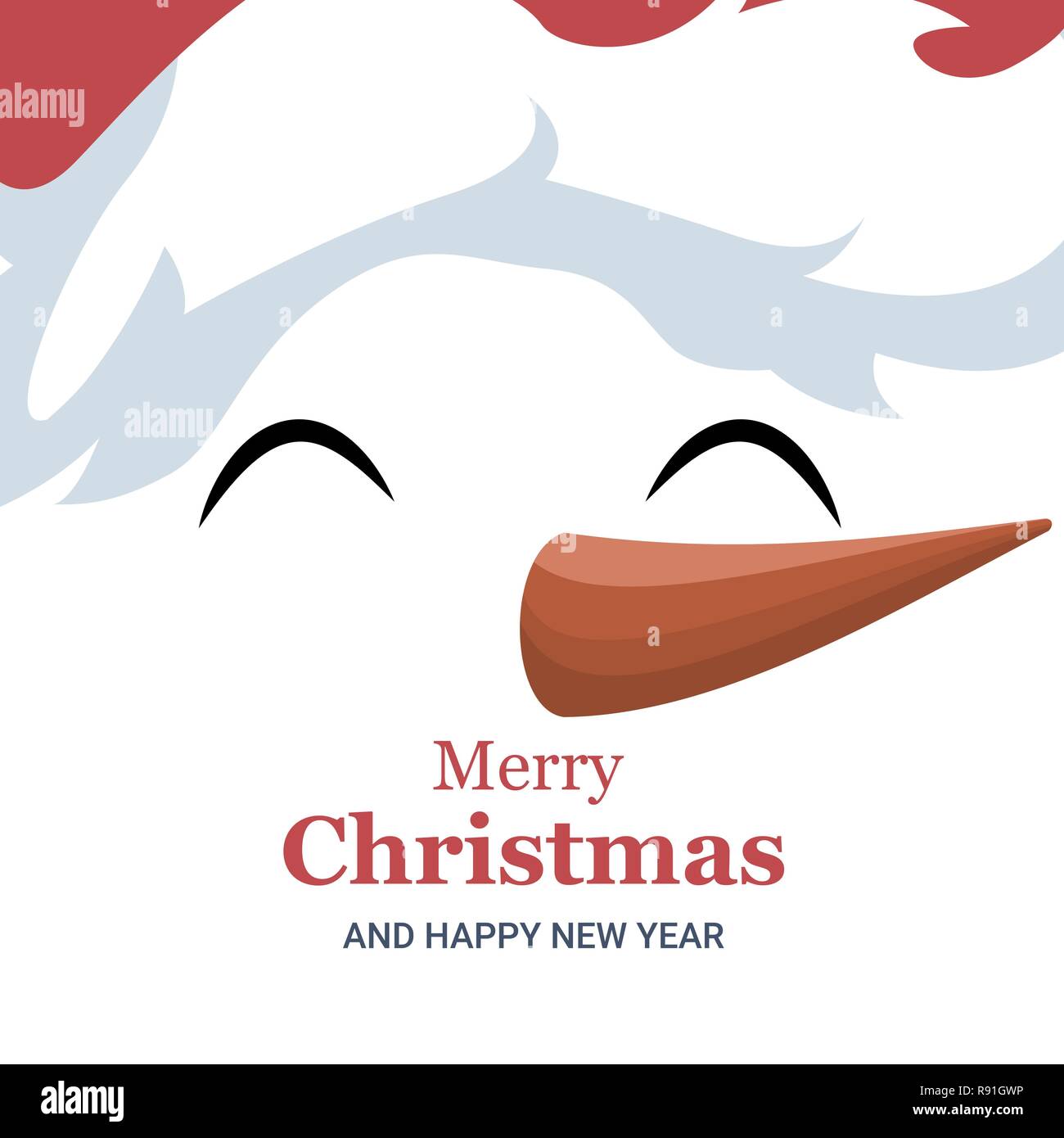 Merry christmas set polar Stock Vector Images - Alamy