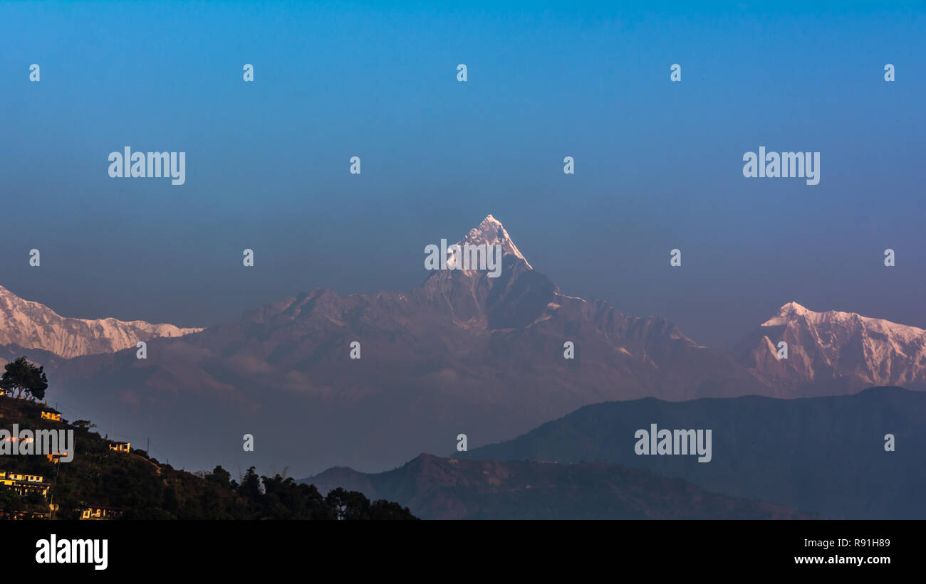 Fish tail mountain hi-res stock photography and images - Alamy