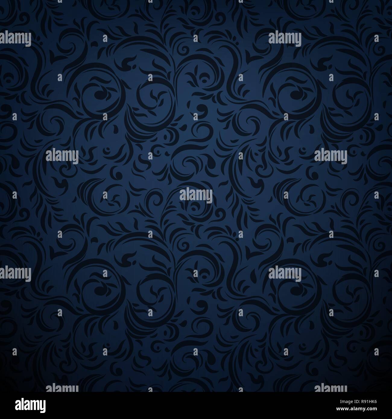 Dark blue pattern hi-res stock photography and images - Alamy