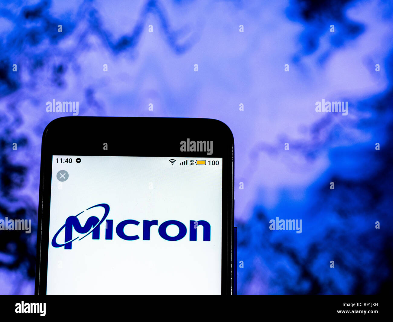Micron technology logo hi-res stock photography and images - Alamy