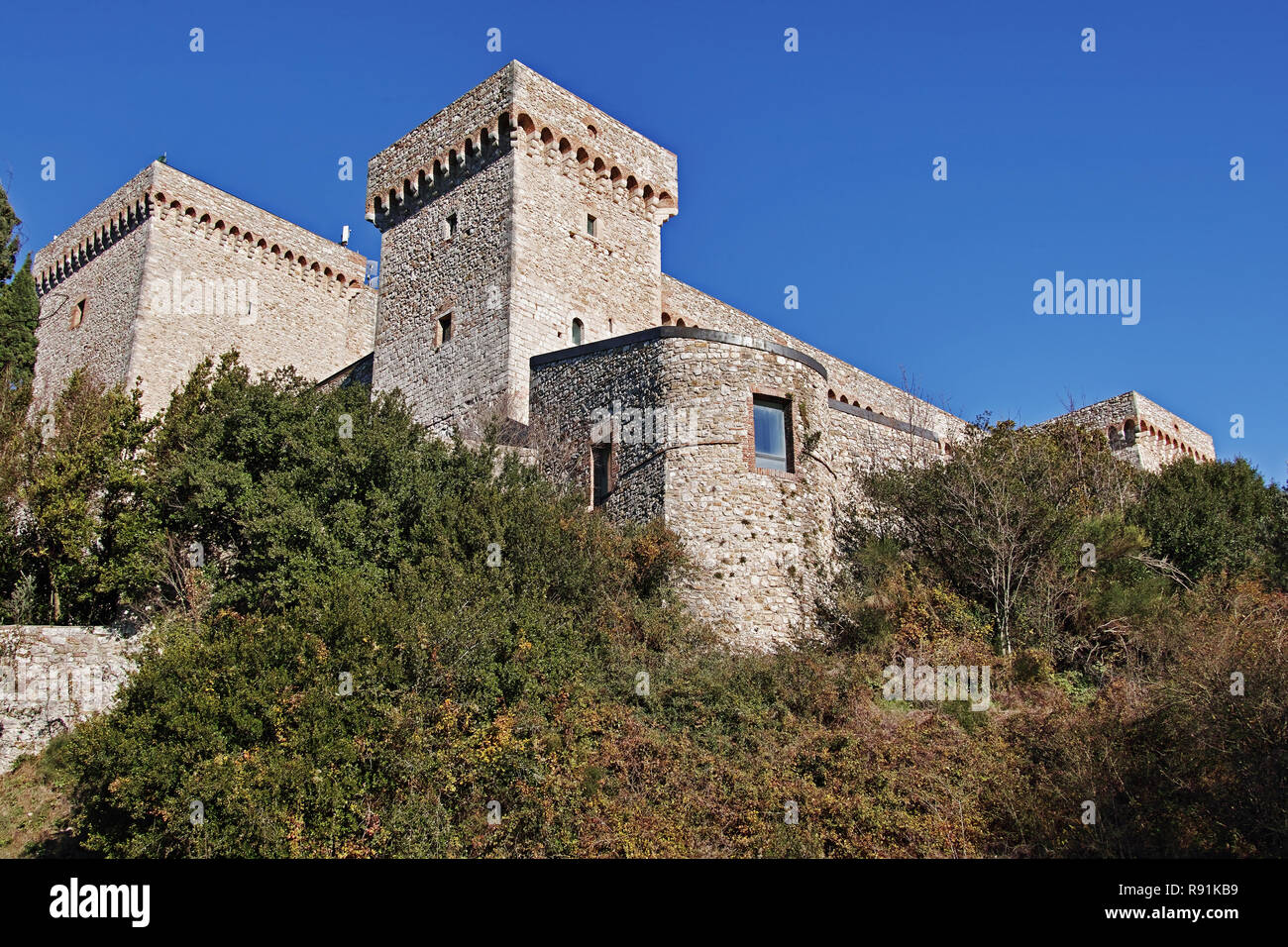 Albornoz castle hi-res stock photography and images - Alamy