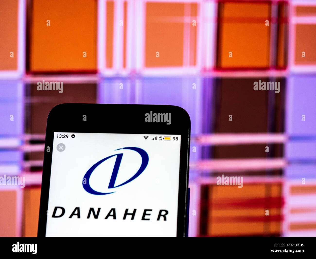 Danaher corporation logo hi-res stock photography and images - Alamy