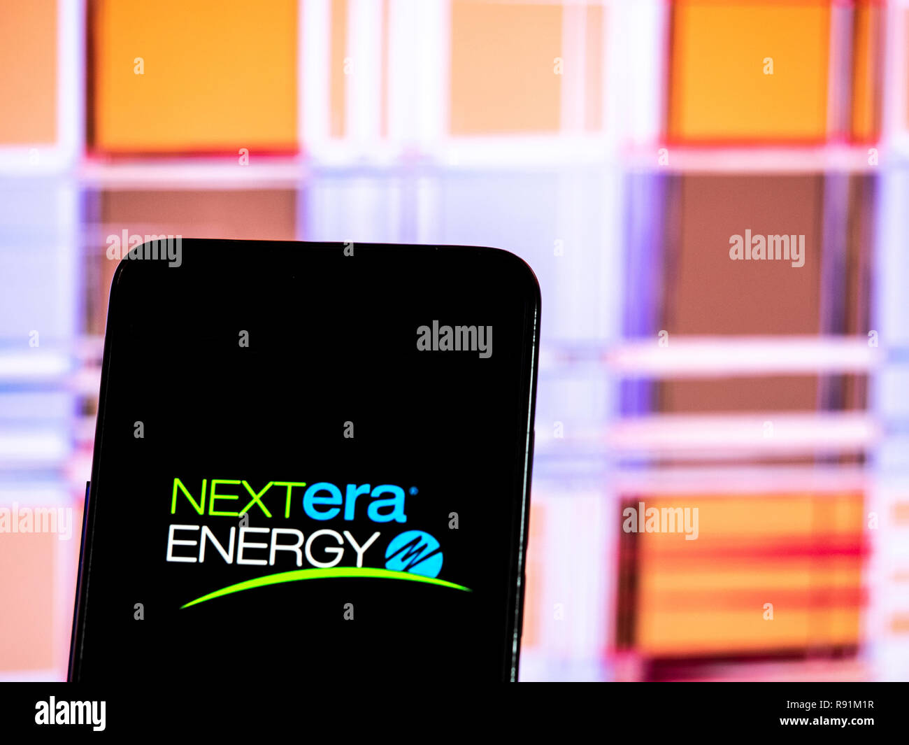 Nextera energy logo hi-res stock photography and images - Alamy