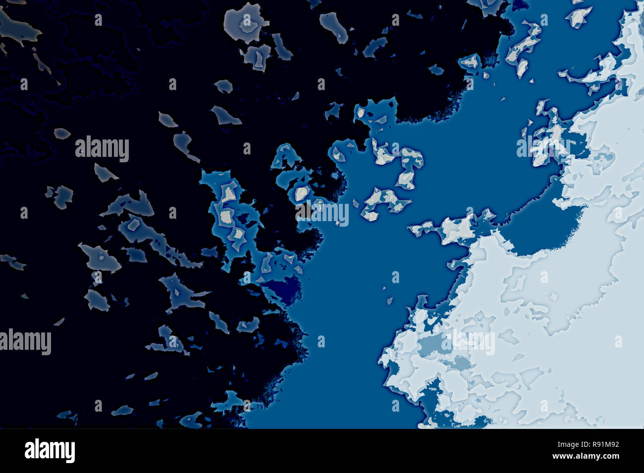 Water texture map hi-res stock photography and images - Alamy