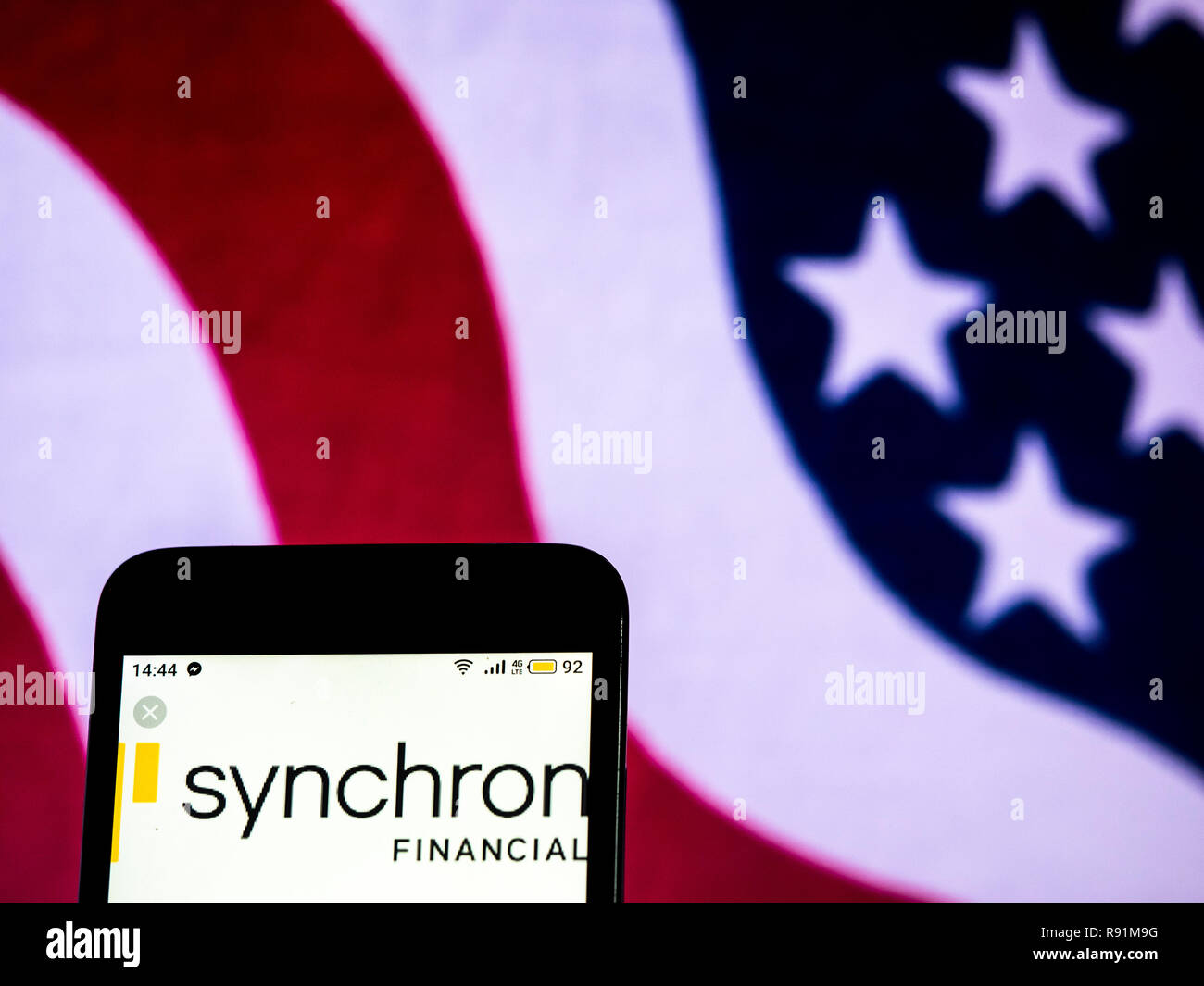 Synchrony bank logo hi-res stock photography and images - Alamy