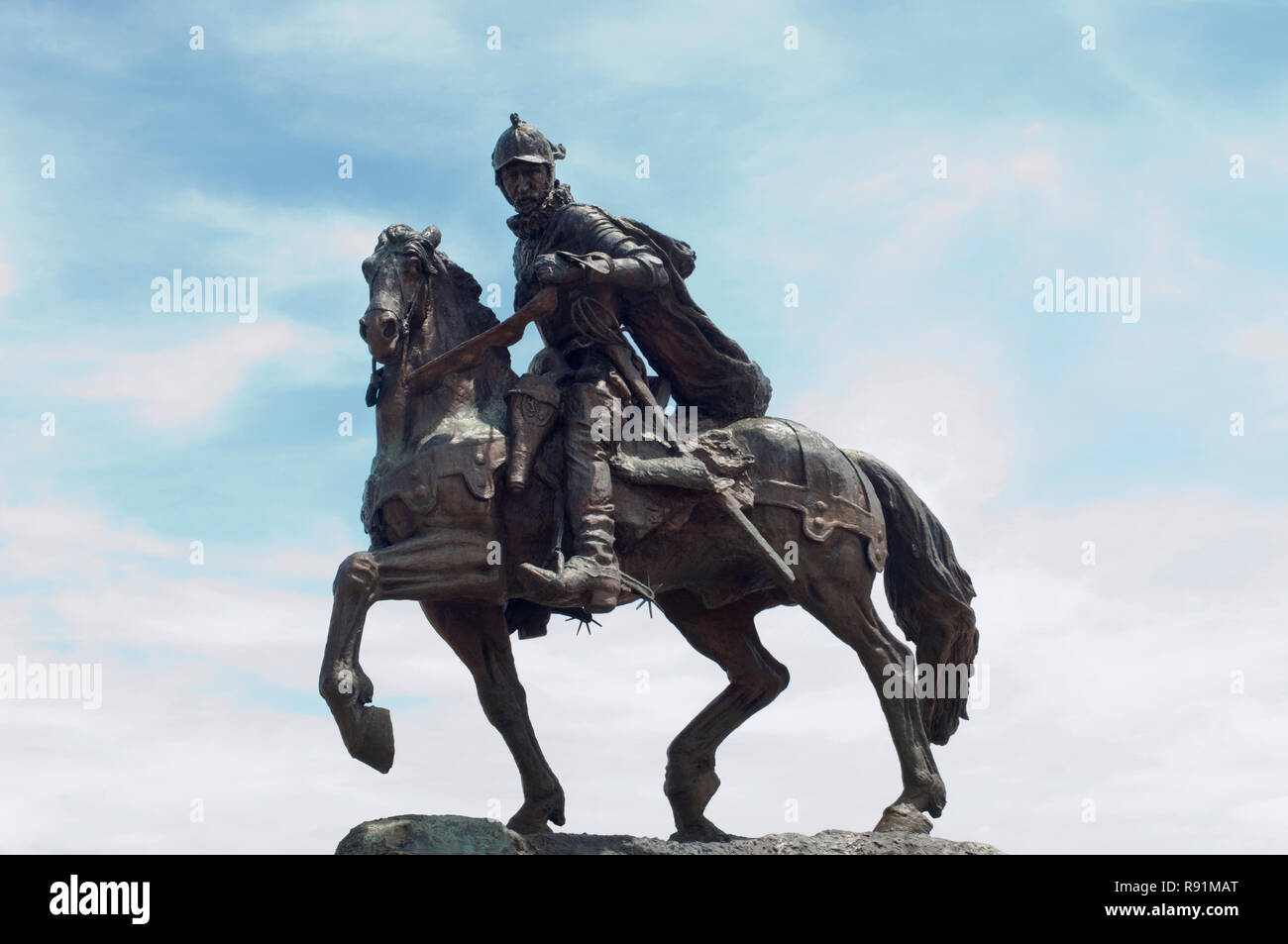 Juan de onate sculpture hi-res stock photography and images - Alamy