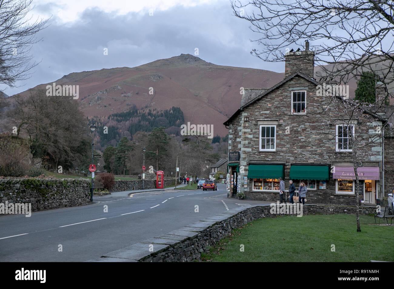 Grasmere village hi-res stock photography and images - Alamy