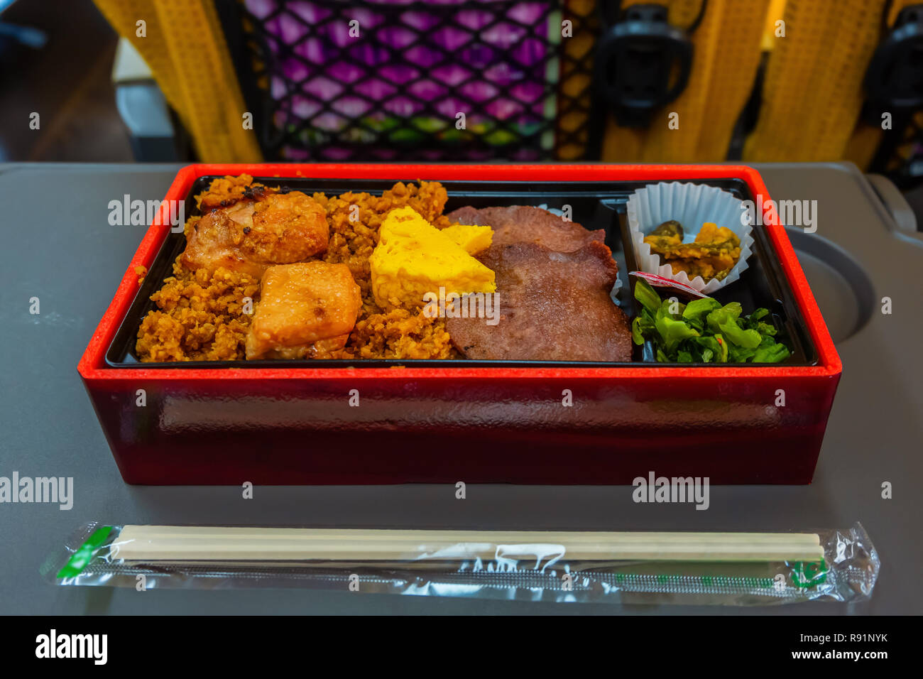 Bento box bullet train hi-res stock photography and images - Alamy