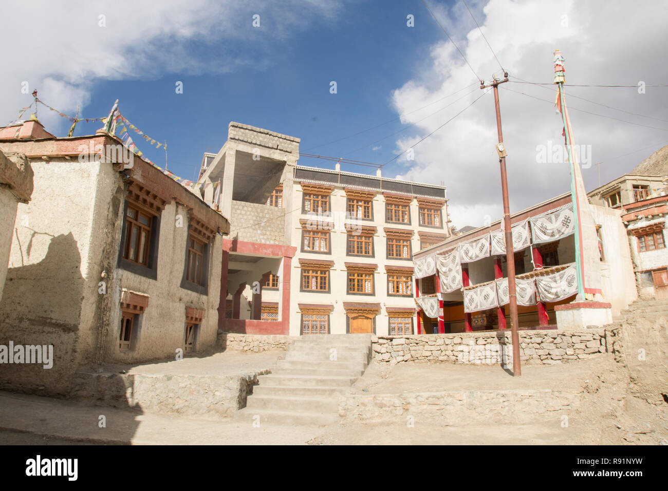 Lamayuru monastery in Ladakh, Northern India Stock Photo - Alamy