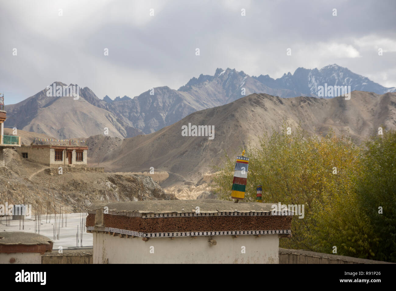 Lamayuru monastery in Ladakh, Northern India Stock Photo - Alamy