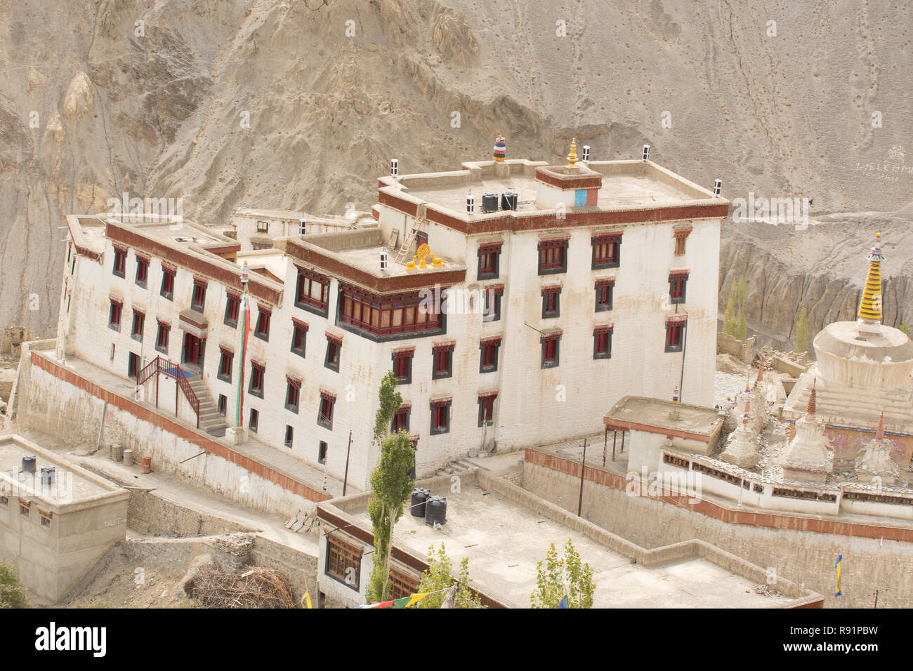 Lamayuru monastery in Ladakh, Northern India Stock Photo - Alamy