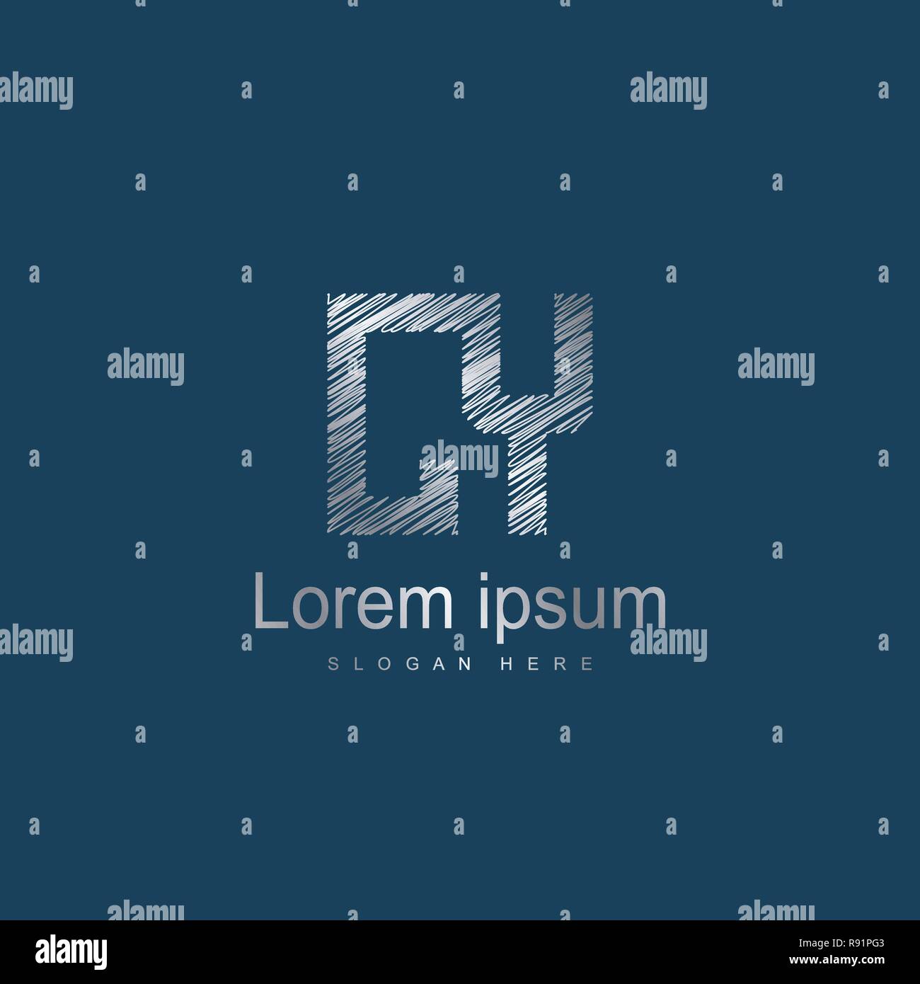 Initial Letter CY logo Template Vector Design Stock Vector Image & Art ...