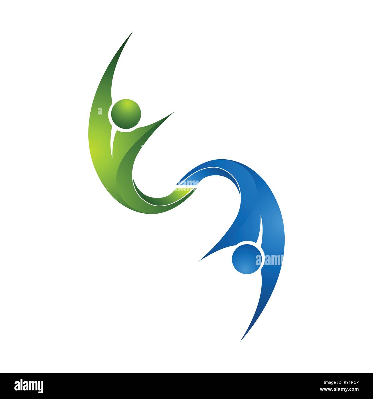 Community people logo symbol Stock Vector Images - Alamy