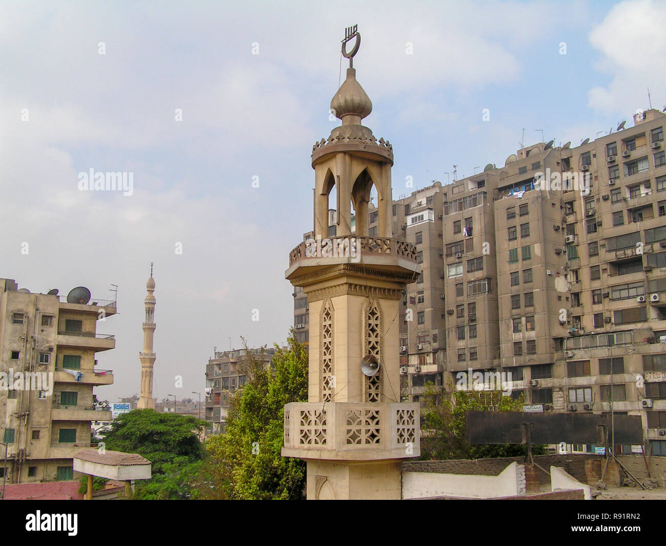 Cityscape of Old Town Cairo, Egypt Stock Photo - Alamy