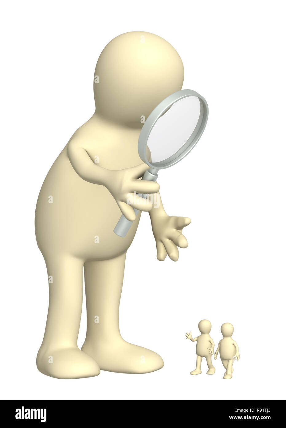 Dwarf giant Cut Out Stock Images & Pictures - Alamy