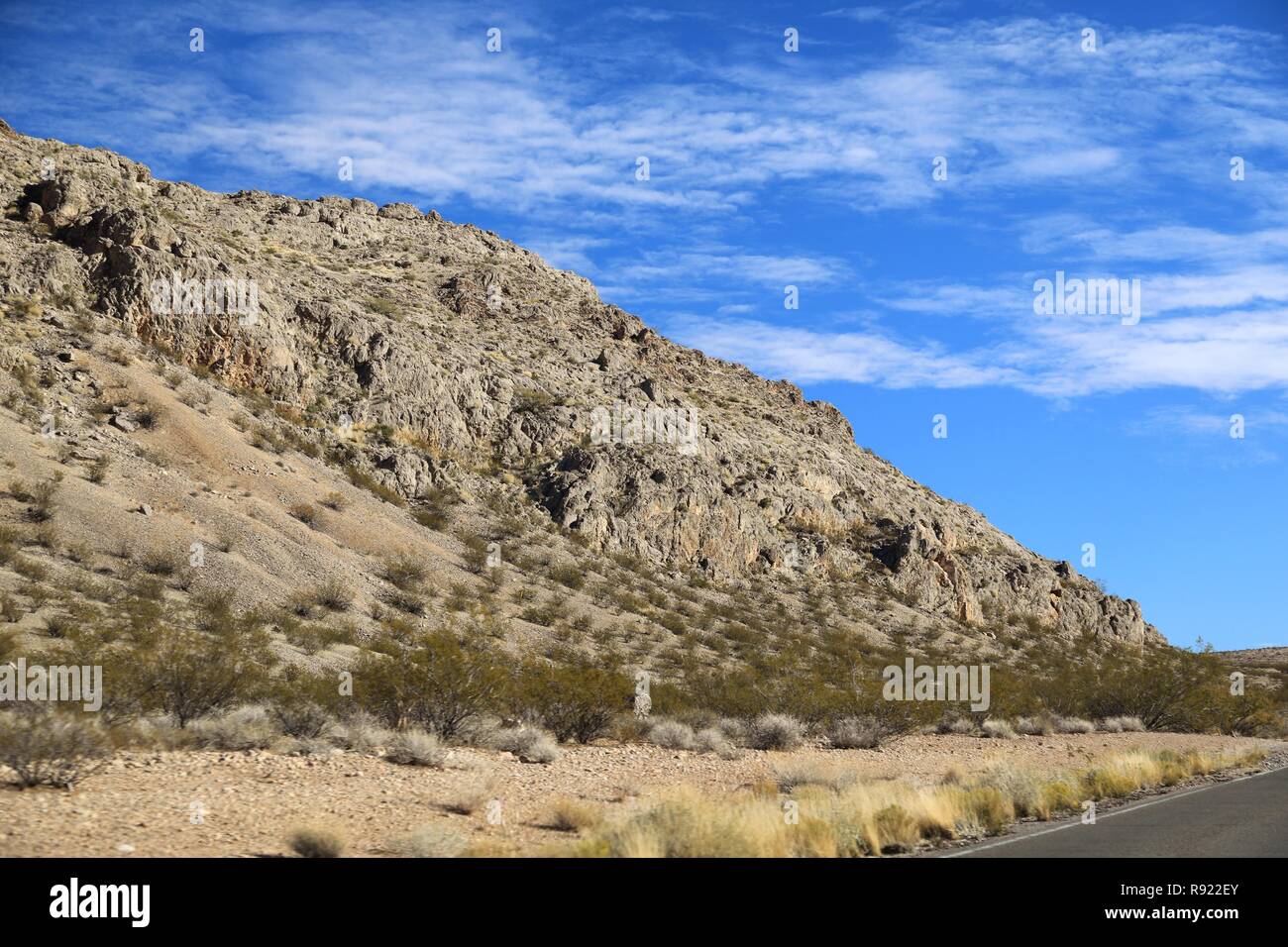 Rock formation in the desert climate Stock Photo - Alamy