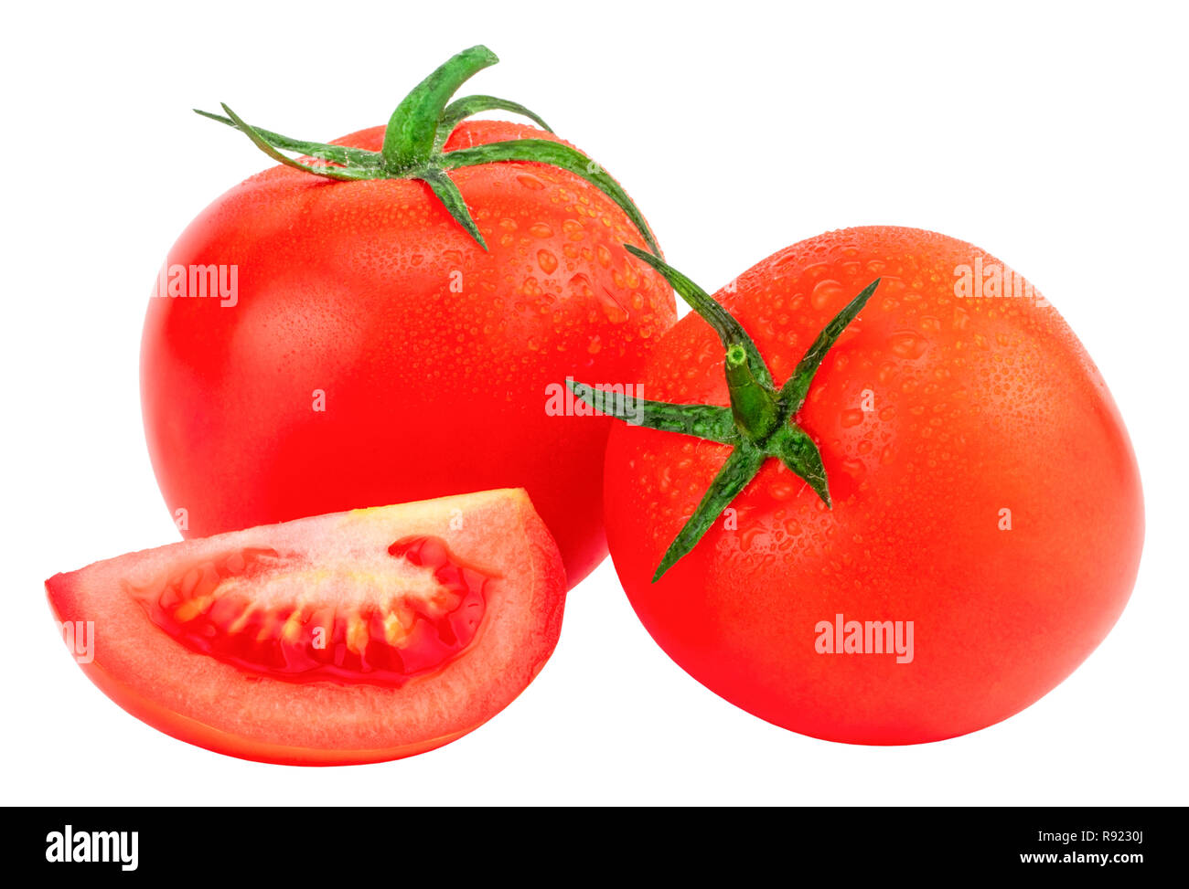 Tomato isolated on white. With clipping path Stock Photo - Alamy