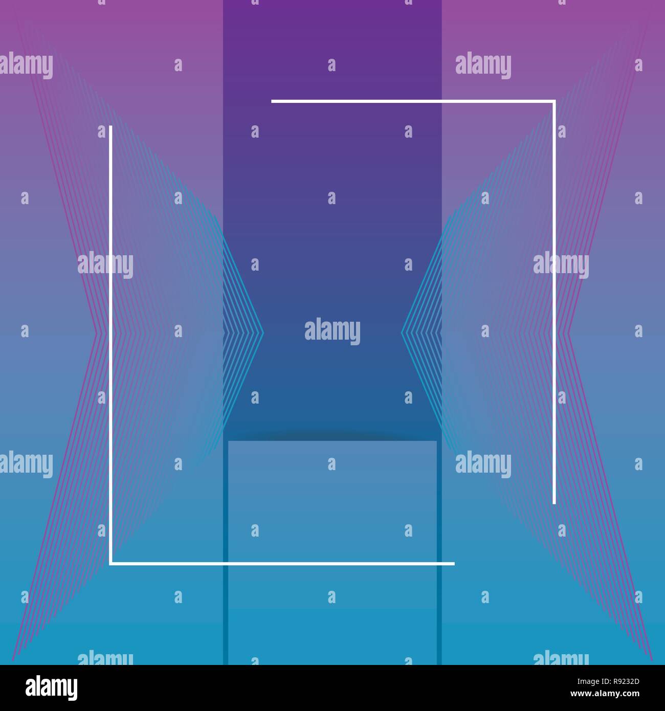 pattern of geometric figures vector illustration design Stock Vector ...