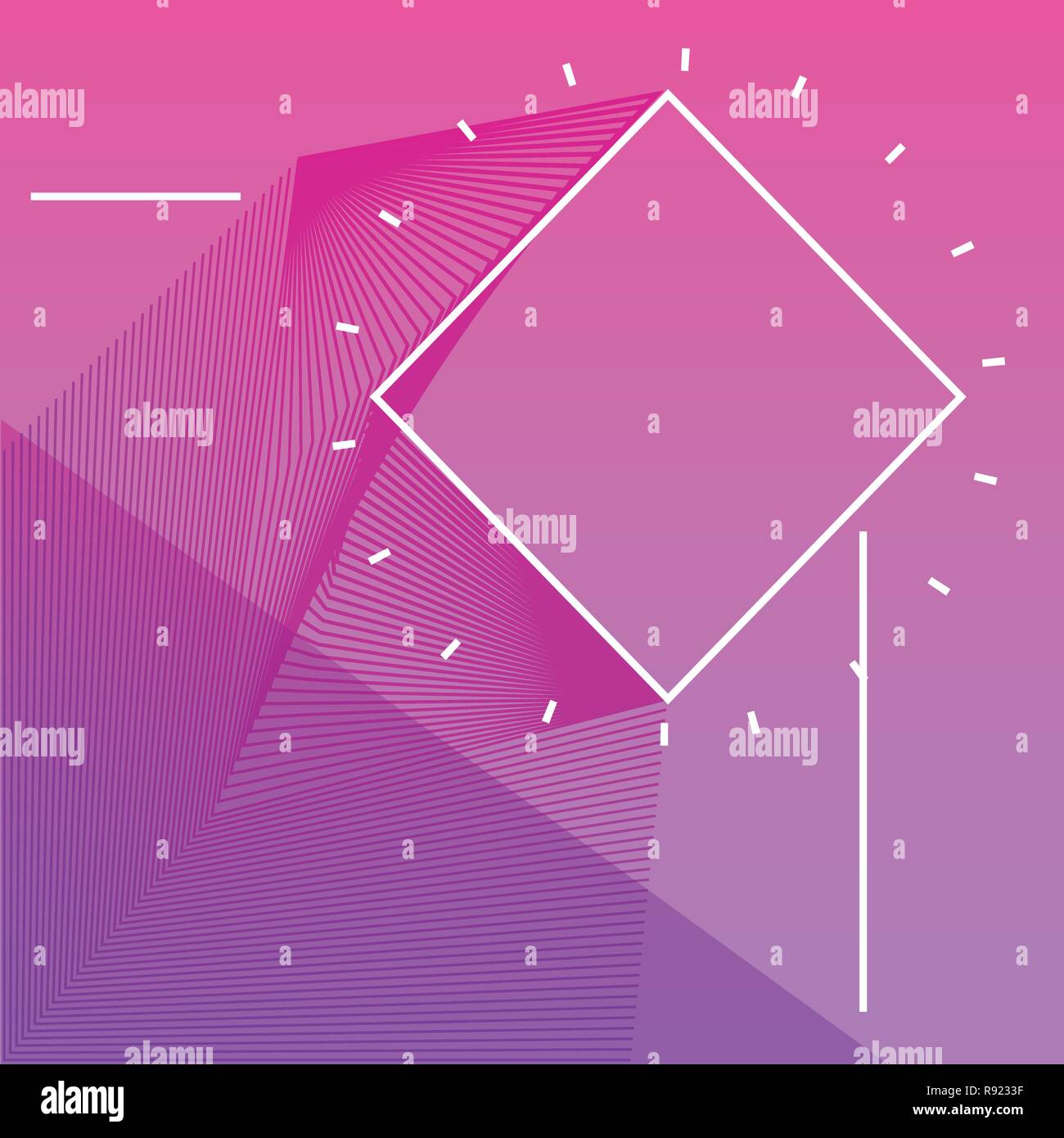 pattern of geometric figures vector illustration design Stock Vector ...